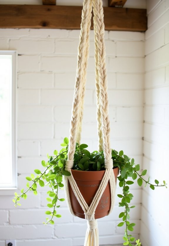 15 Creative DIY Hanging Planters Using Fabric Scraps - Urban Garden Tips