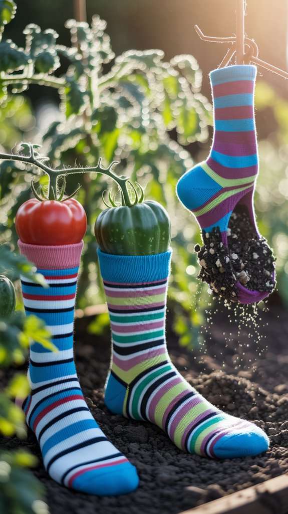 8 Genius Ways to Use Old Socks in Your Garden - Urban Garden Tips